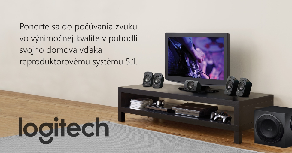 LOGITECH Z906 Reproduktory s priestorovým zvukom (980-000468) | ZEN ...