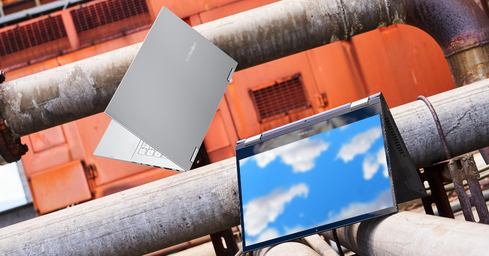 ASUS VivoBook 14 Flip TP470EA Transparent Silver (TP470EA-EC103T) | ZEN ...